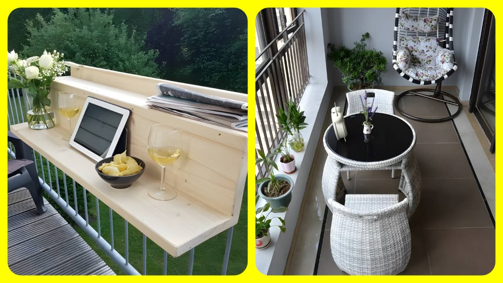 Обзор столиков на балкон ☕️🌿