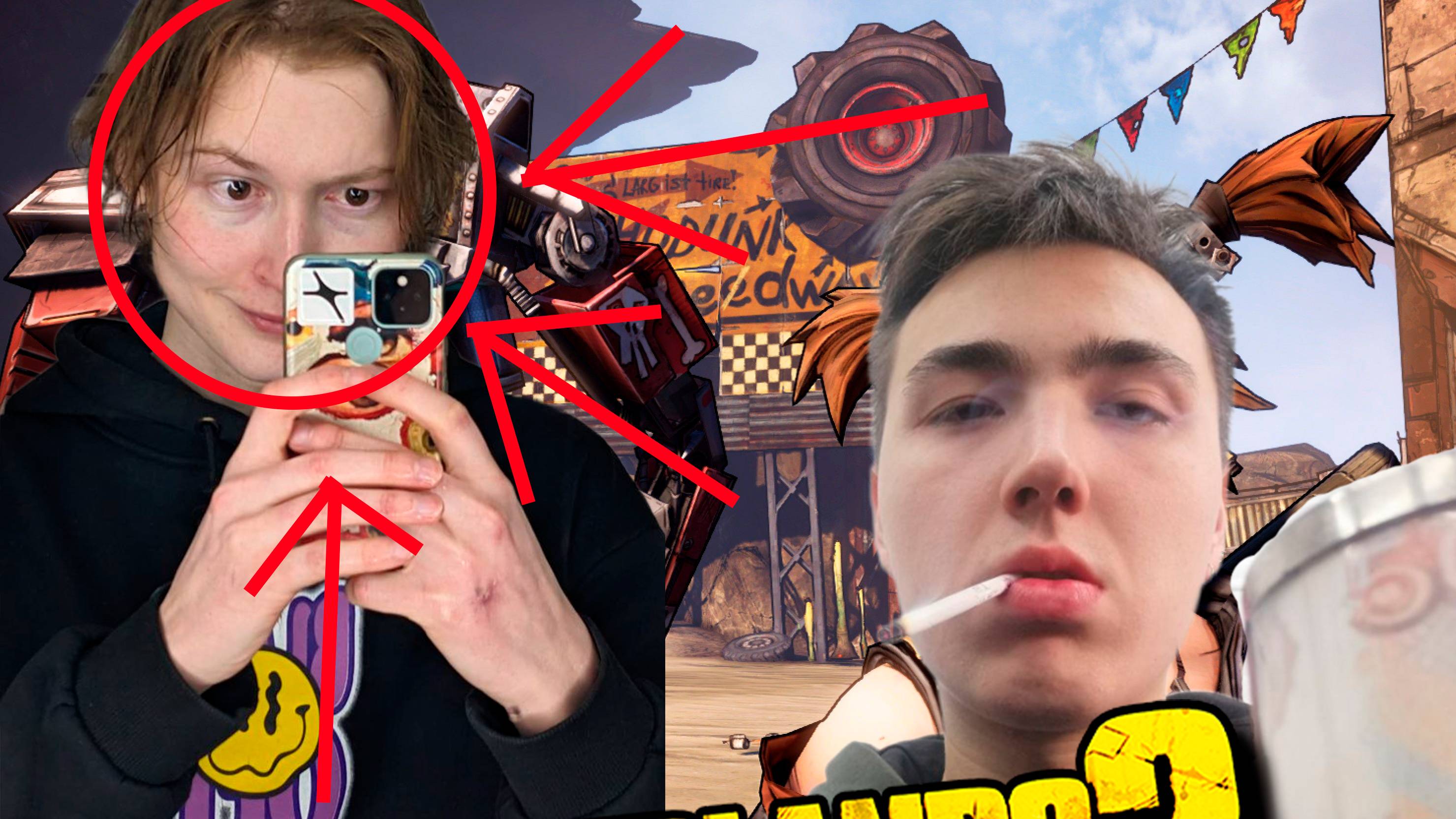 BUVEКАТЫ #2 ИГРАЕМ С ФРЕДДИ BORDERLANDS 2 И ДРУГОЕ