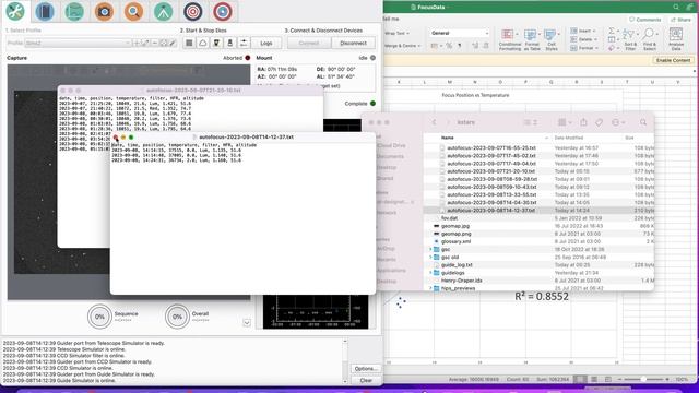 Kstars⧸Ekos Adaptive Focus