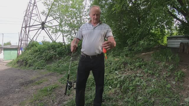 УНИВЕРСАЛЬНАЯ ПОПЛАВОЧНАЯ УДОЧКА при ловле  карпа и щуки на живца.  Поплавок.  23.05.2025 г.