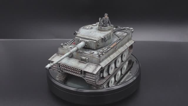 TIGER I assembly to finish! TAMIYA 1/35 [-yGMAFl5a8g]