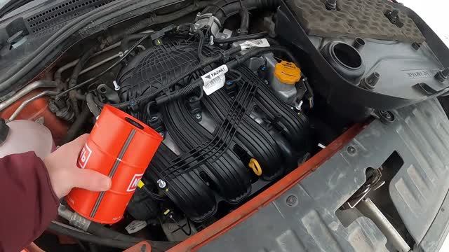 Веста 1.8. Обкатываем и Обмываем новый двигатель 21179