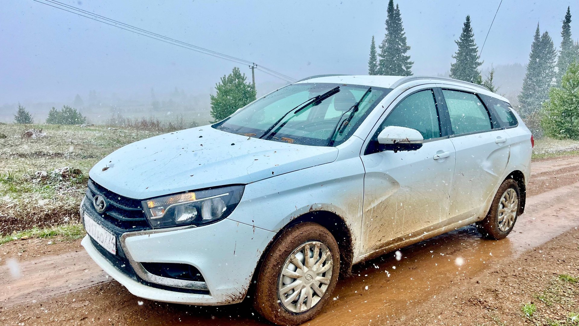 Отзыв по Весте 1.6 H4m CVT в поездке по Удмуртии