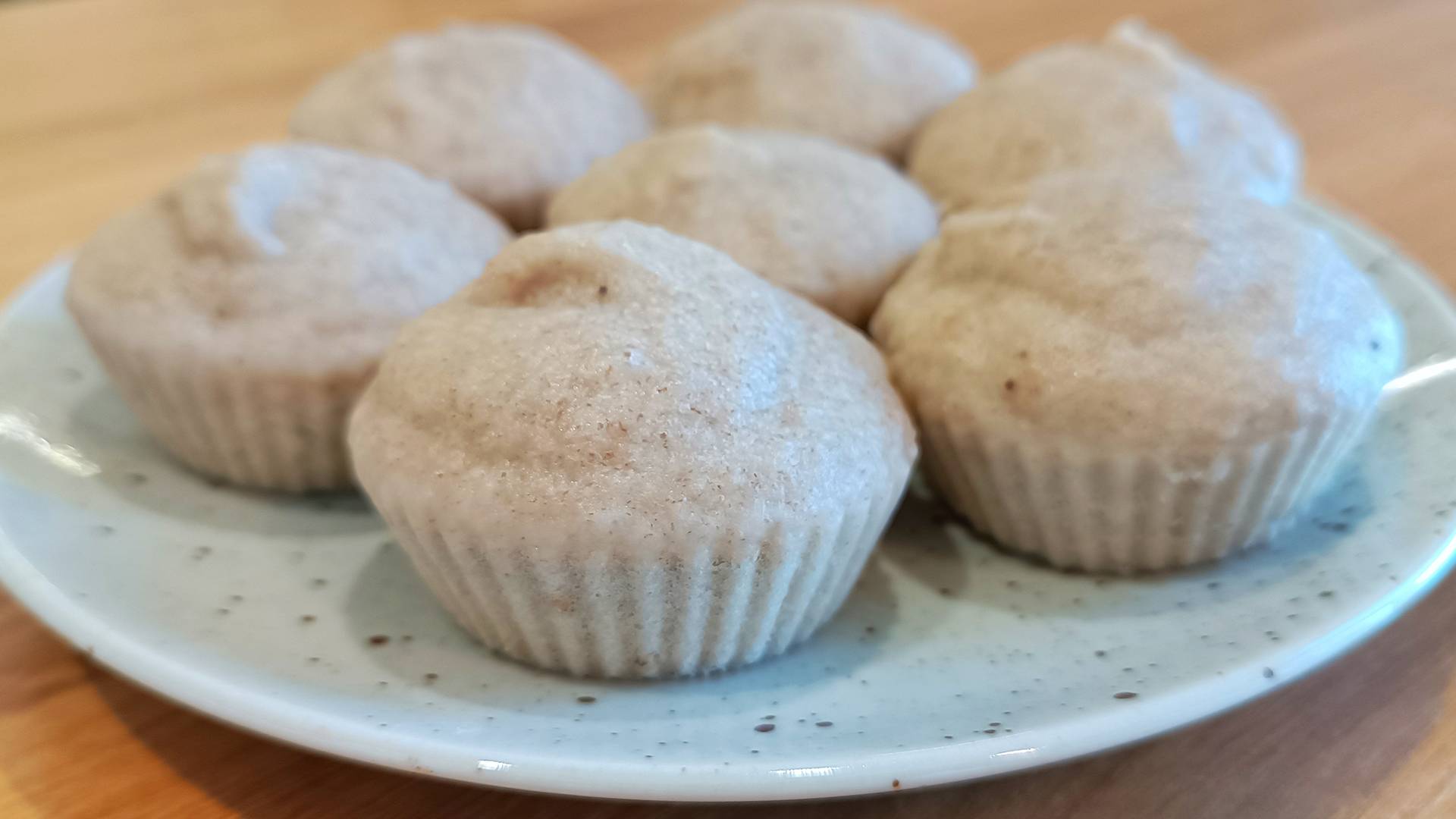 БЕЗГЛЮТЕНОВЫЕ ПАРОВЫЕ КЕКСЫ из бананов и рисовой муки