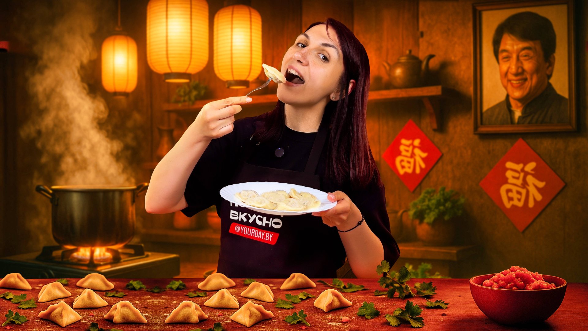 Теперь это ЛЮБИМЫЕ ПЕЛЬМЕНИ! 🔥🤤 Азиатские ПЕЛЬМЕНИ за 15 минут!