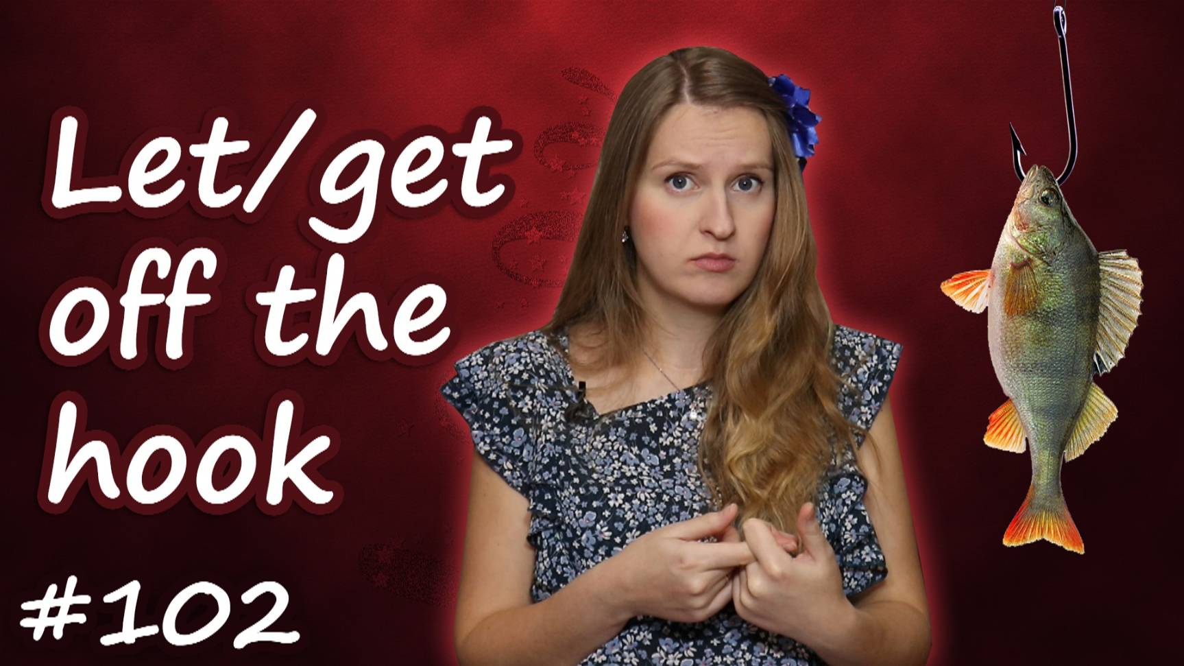 Let off the hook, get off the hook - английские идиомы