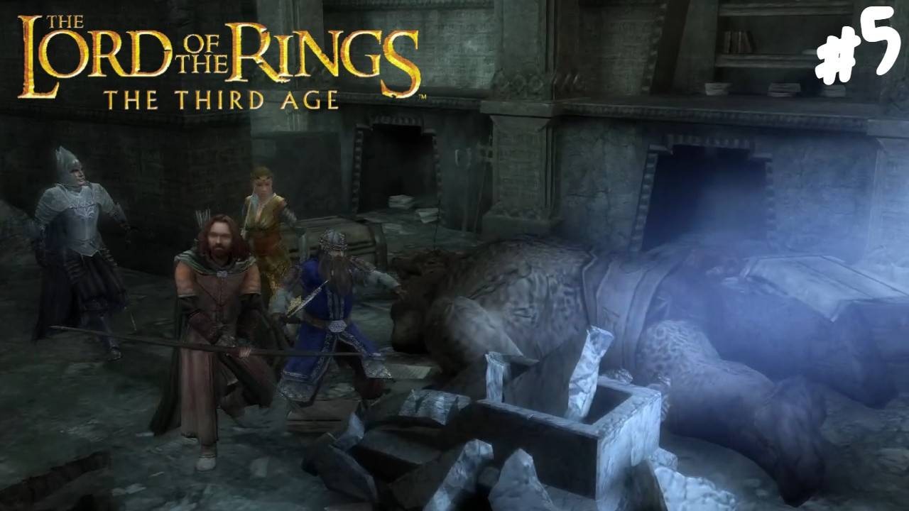 The Lord of the Rings: The Third Age (PS2) - Прохождение #5 Могила Балина.