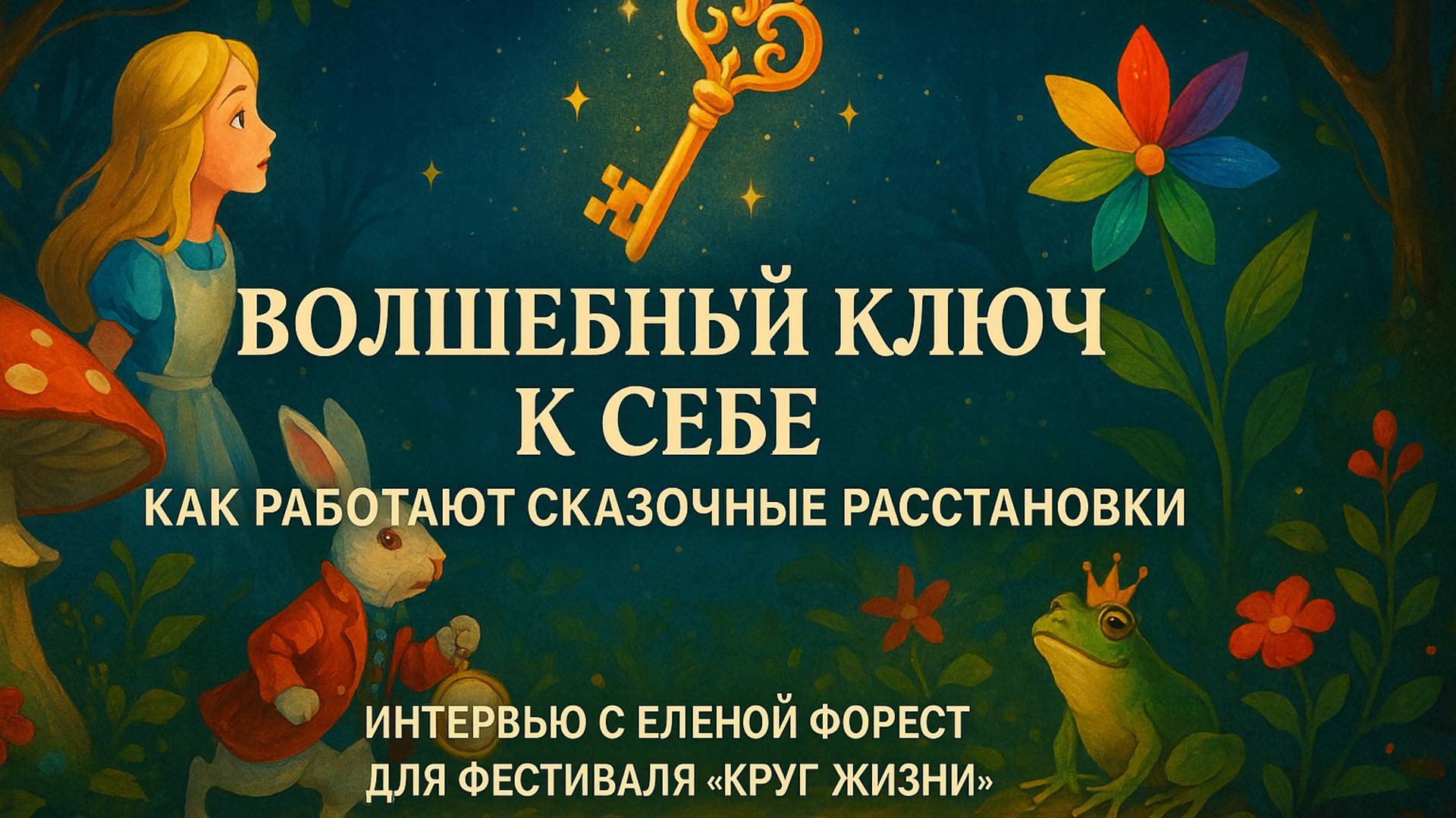 Волшебный ключ к себе или как работают сказочные расстановки — интервью с Еленой Форест