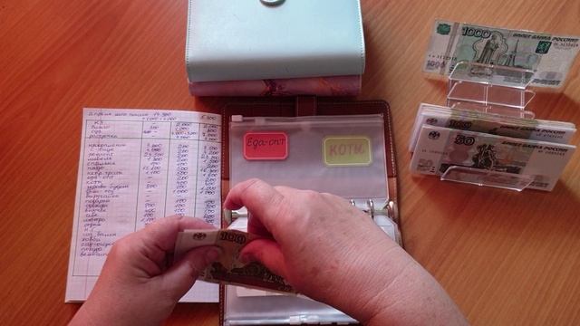 🔔 Распределение семейного бюджета. 41 моя пен.апрель