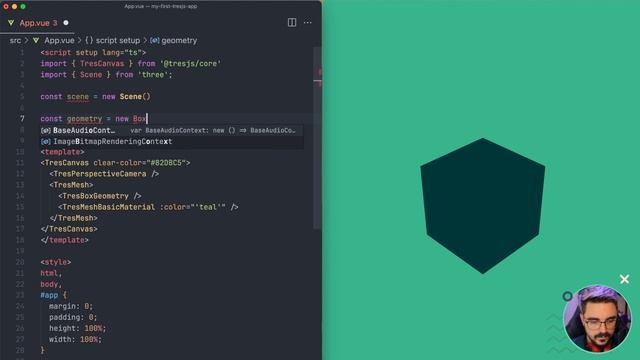TresJS - Первые шаги с 3D в Vue