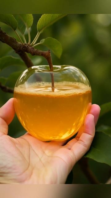 Натуральный сок выглядит так, по мнению нейросети