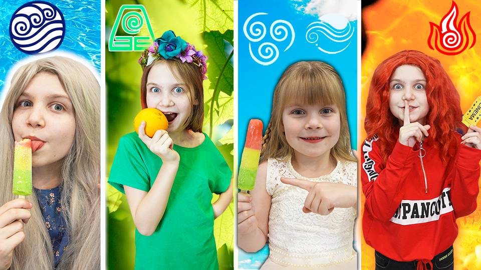 4 стихии против охраны кинотеатра: сладости будут спасены!