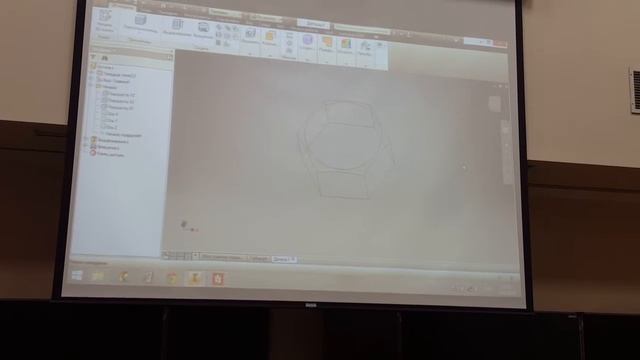 Шайба  урок 2 Autodesk Inventor 2016
