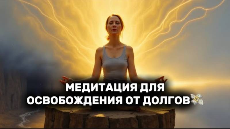 МЕДИТАЦИЯ ДЛЯ ОСВОБОЖДЕНИЯ ОТ ДОЛГОВ | Перепрошивка денежного мышления за 5 минут #рек #рекомендации