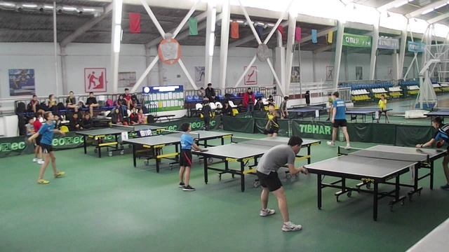 Личное первенство Клуба (юн) 1-8 столы 14 янв 2018 часть 1