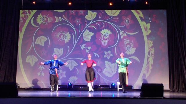 Танец с ложками и берестой (1часть)