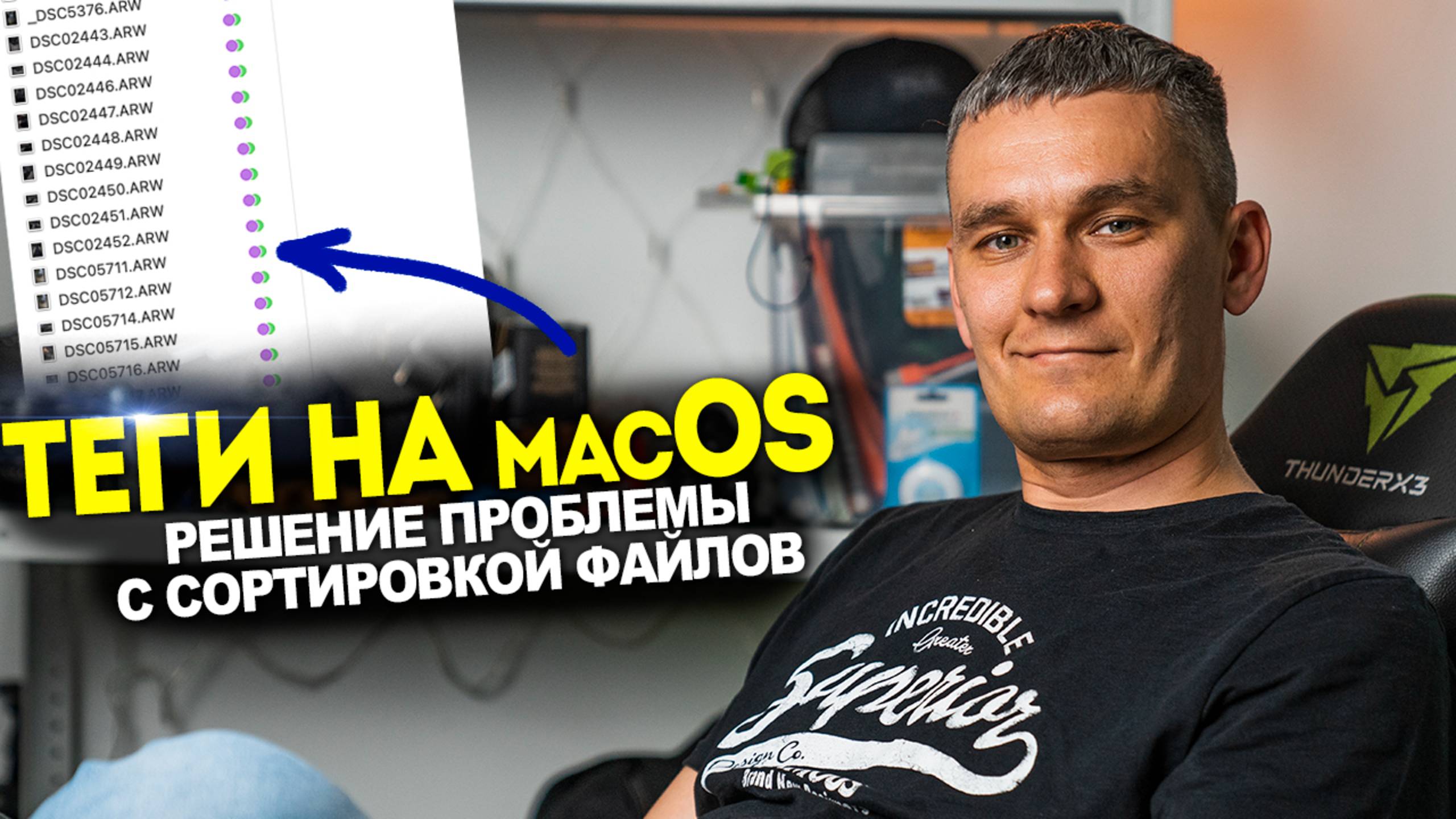 Теги на макОС: невероятно полезная вещь. Проблема с сортировкой фотографий решена