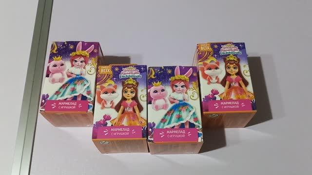 Открываем Свит Боксы Энчантималс №6. Open Enchantimals Sweet Boxes №6.