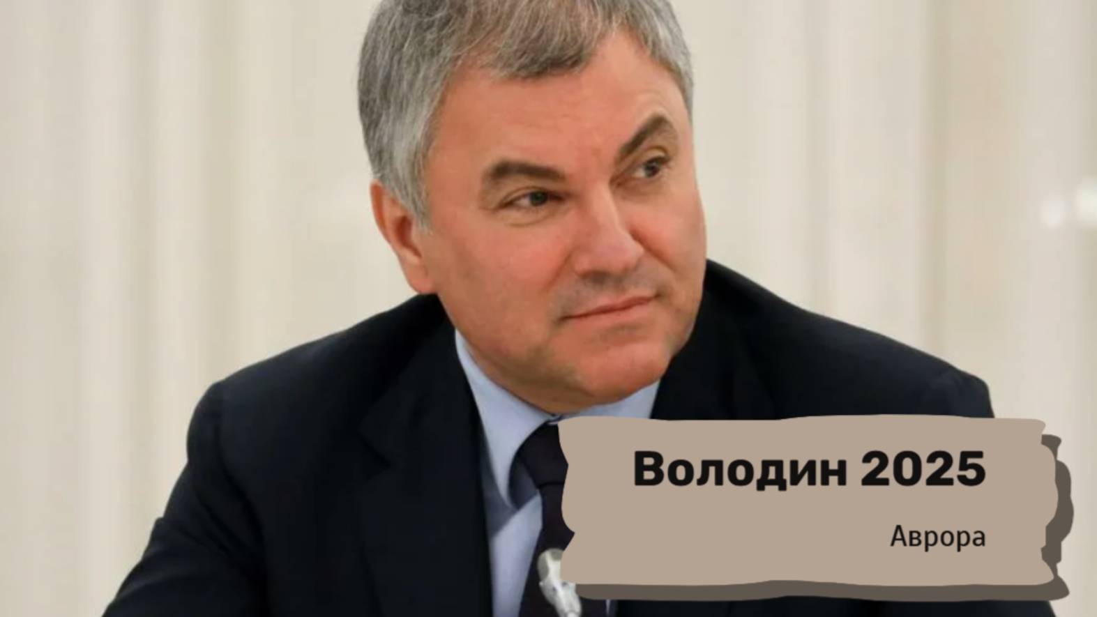 Володин 2025