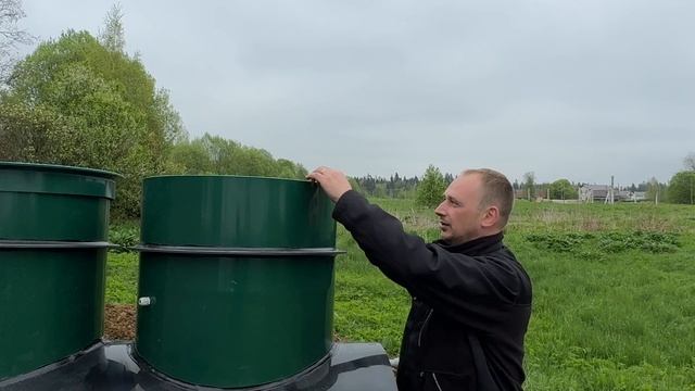 Монтаж септика