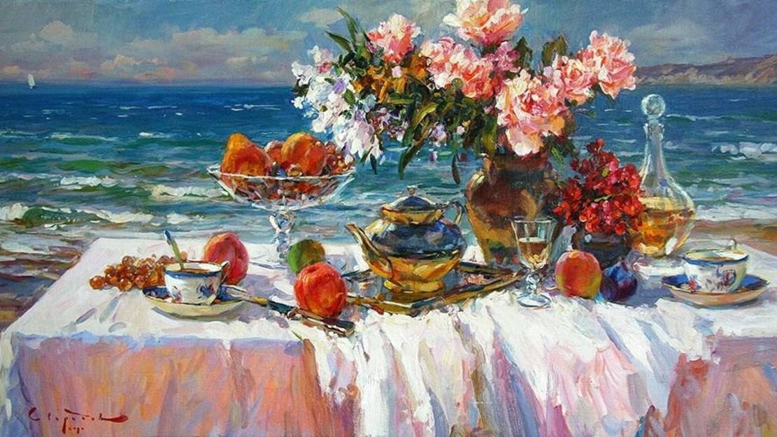 Это было у моря. Художник Сергей Свиридов.