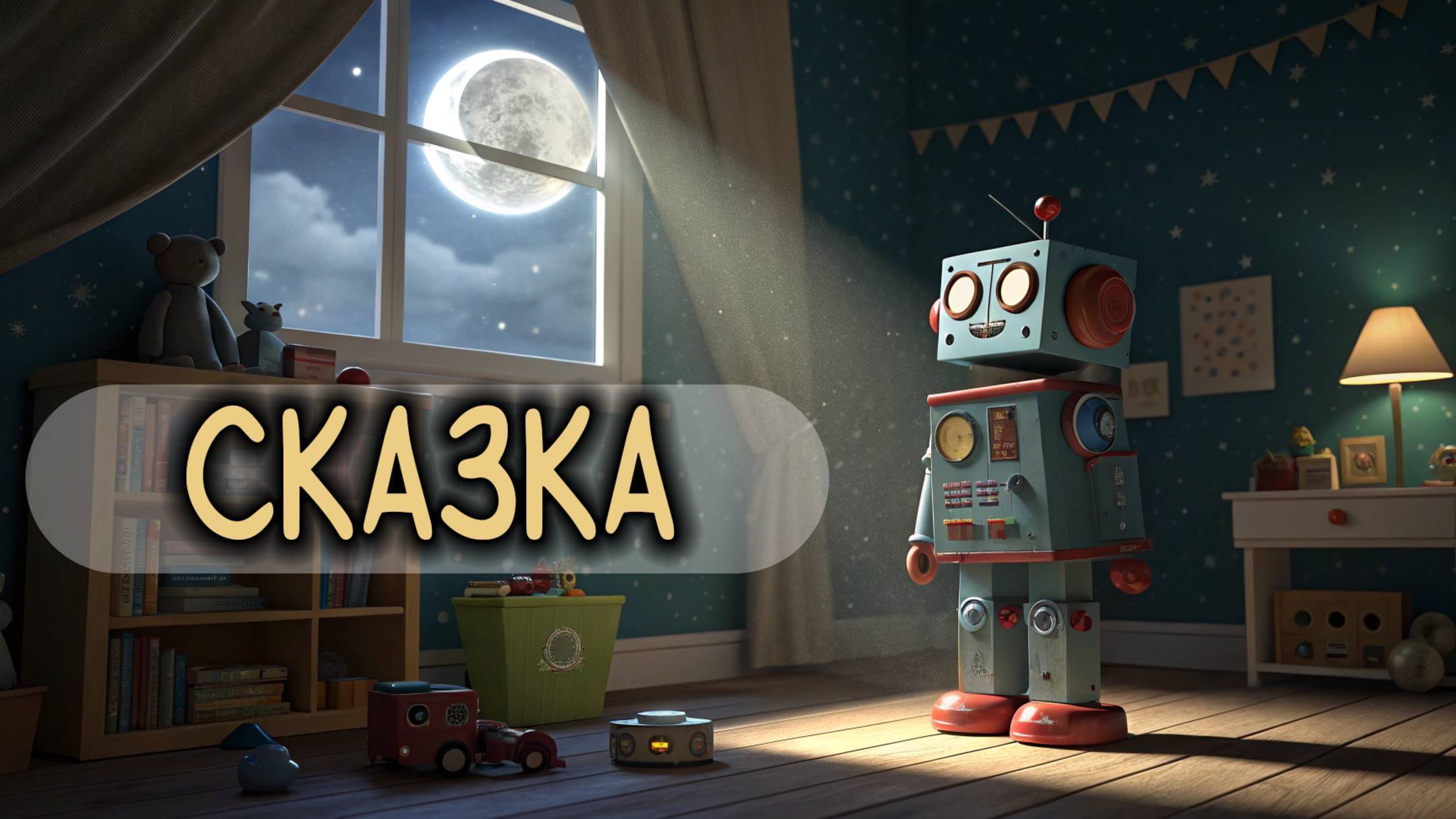 Тайна потерянной батарейки. Сказка на ночь для детей