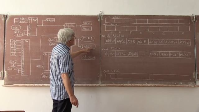 лекция 384 Atmega8 встроенный АЦП