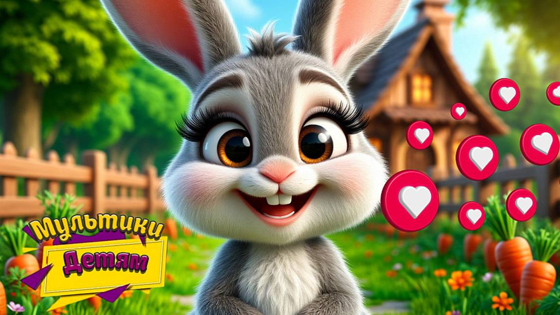 ЗАЙКА ВЫШЕЛ ПОИГРАТЬ + ПЕСЕНКИ И МУЛЬТИКИ ДЛЯ ДЕТЕЙ И МАЛЫШЕЙ + РАЗВИВАЮЩИЕ МУЛЬТИКИ ДЕТЯМ