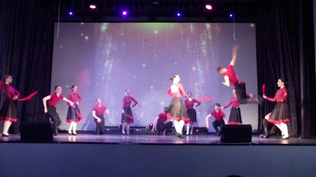 Танец некрасовских казаков "Цыганочка"