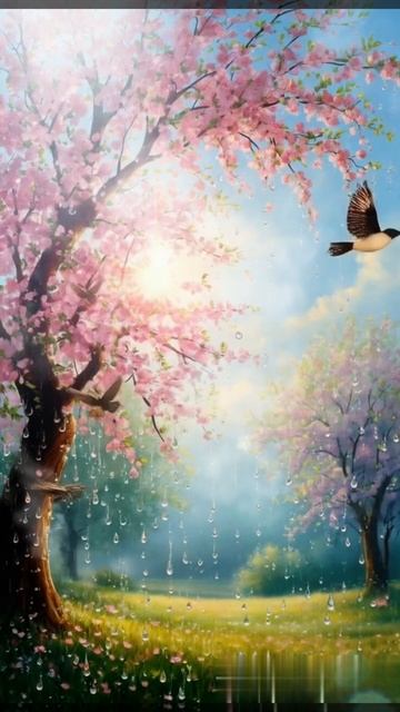 Музыка для размышления. 
Весенний сад.