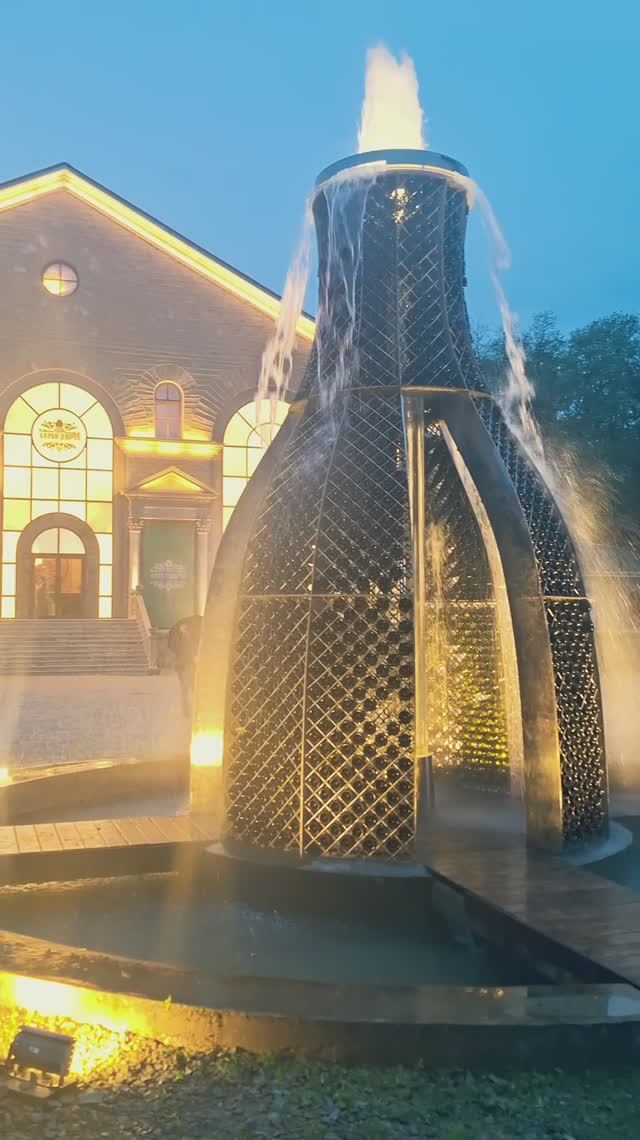 Где взбраживают вино в Абрау-Дюрсо?