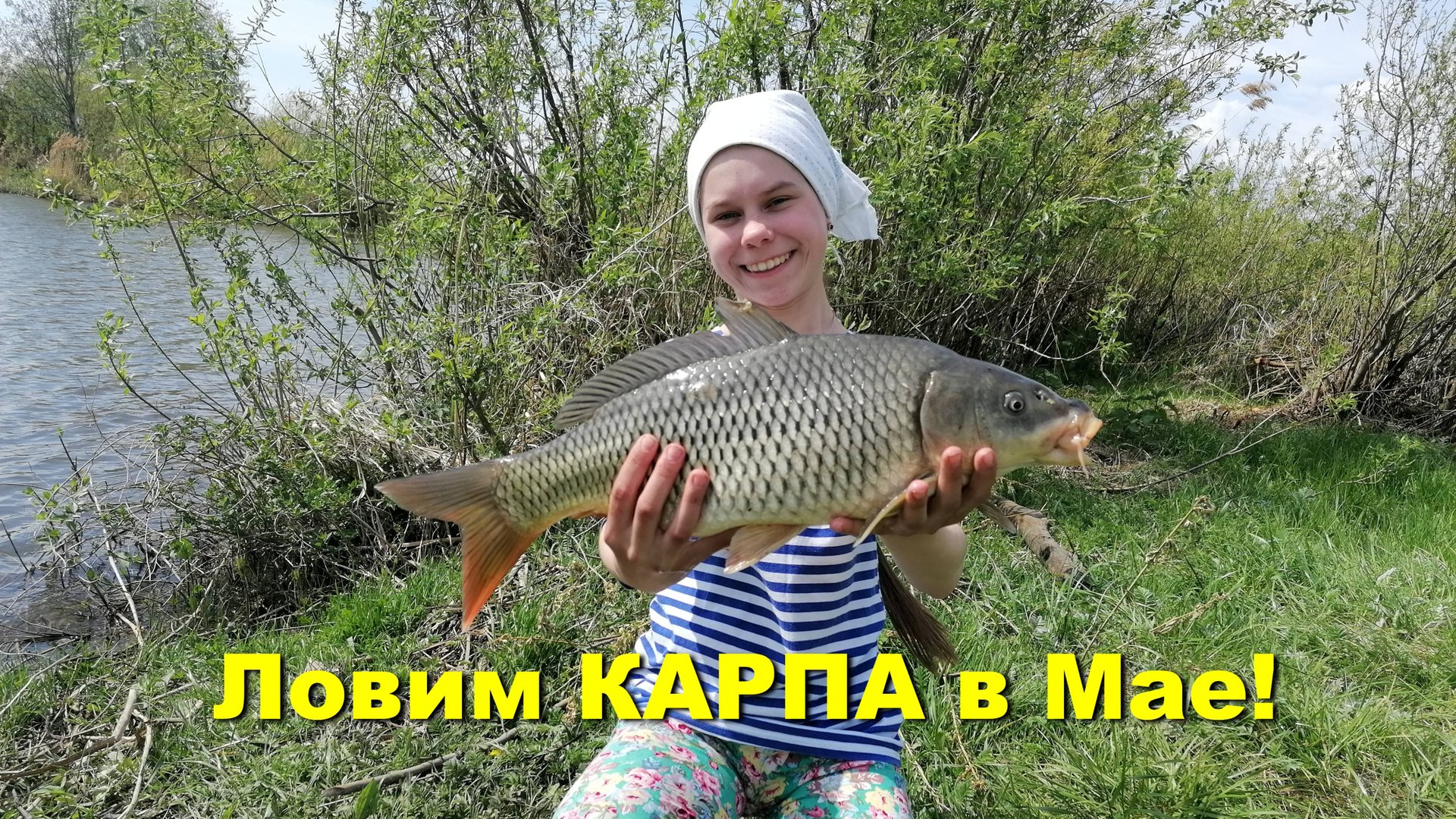 РЫБАЛКА на КАРПА! Первый раз в МАЕ с НОЧЕВОЙ! #рыбалка #карп #fishing #карась