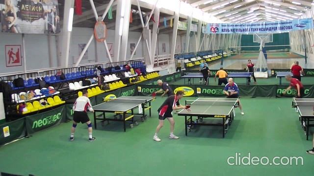 Личное первенство Клуба среди ветеранов 1-8 столы 2 ноя 2014