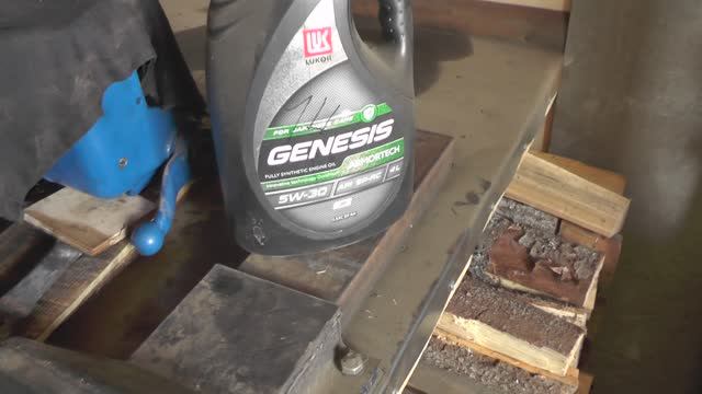 Honda StepWGN что стало с маслом Lukoil 5w30 JP после 8000км (примерно 130 моточасов)