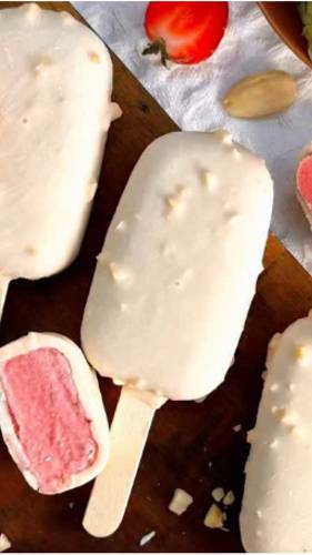 Морожёное клубничное в шоколаде ГУРМЭ