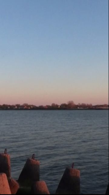 Закат на краю Вислинского залива