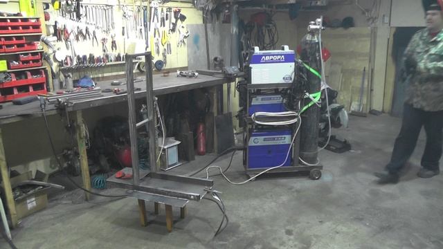 Самодельная тележка под ТИГ сварку