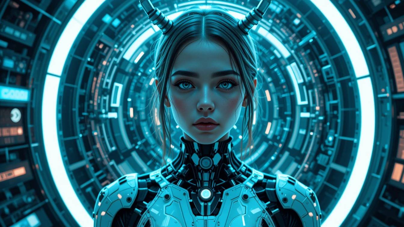 Хаотическое нейрошоу | Фотоколлаж из AI-артов с приятной музыкой