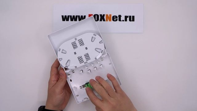 Обзор - Кросс-бокс оптический FOXNET F309 4 волокна