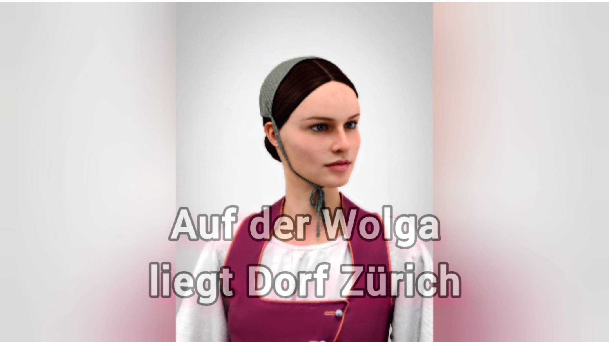 🧡🎹🎧 песня "Auf der Wolga liegt Dorf Zürich"