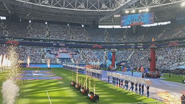 Шоу финального матча Зенита и The Hatters