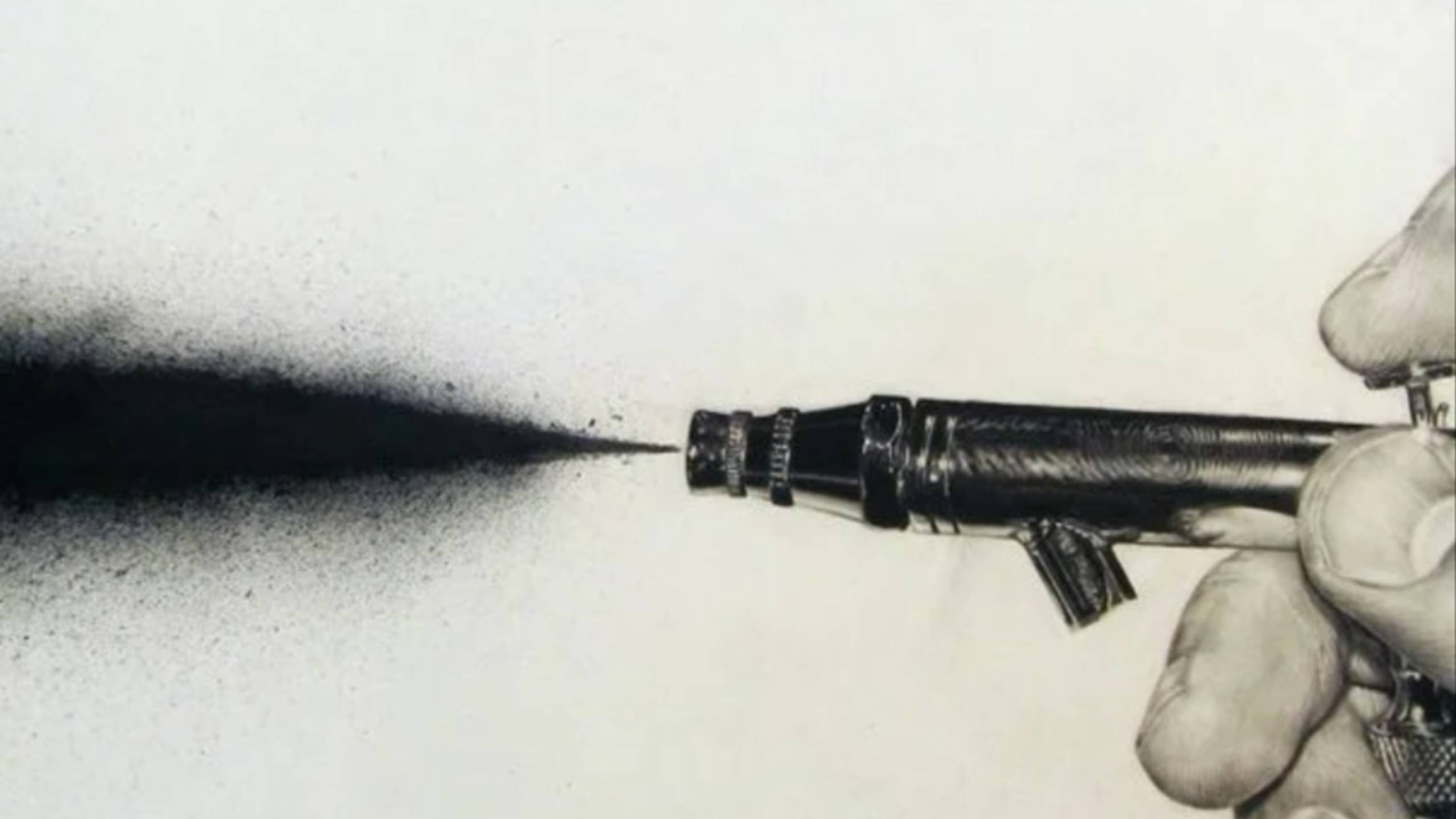 Отработка нанесения покрытия аэрографом