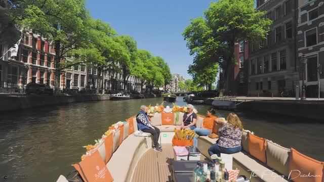 Амстердам, Нидерланды | Круиз на роскошном электрическом открытом катере по Историческим водным...