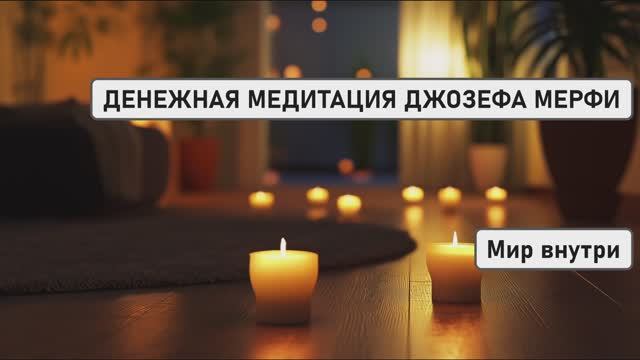 ДЕНЕЖНАЯ МОЛИТВА-МЕДИТАЦИЯ ДЖОЗЕФА МЕРФИ | Просто Слушай Каждый День и Богатей