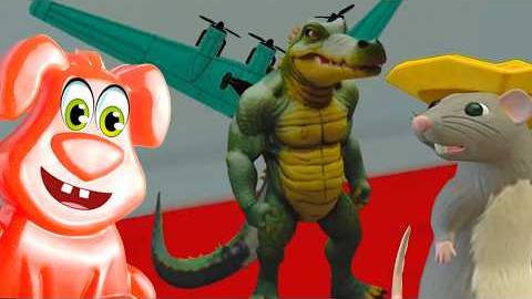 Крыса против Бомбардиро Крокодило! Желейный Стасик играет в Rat Dance: Побег от Мемов.