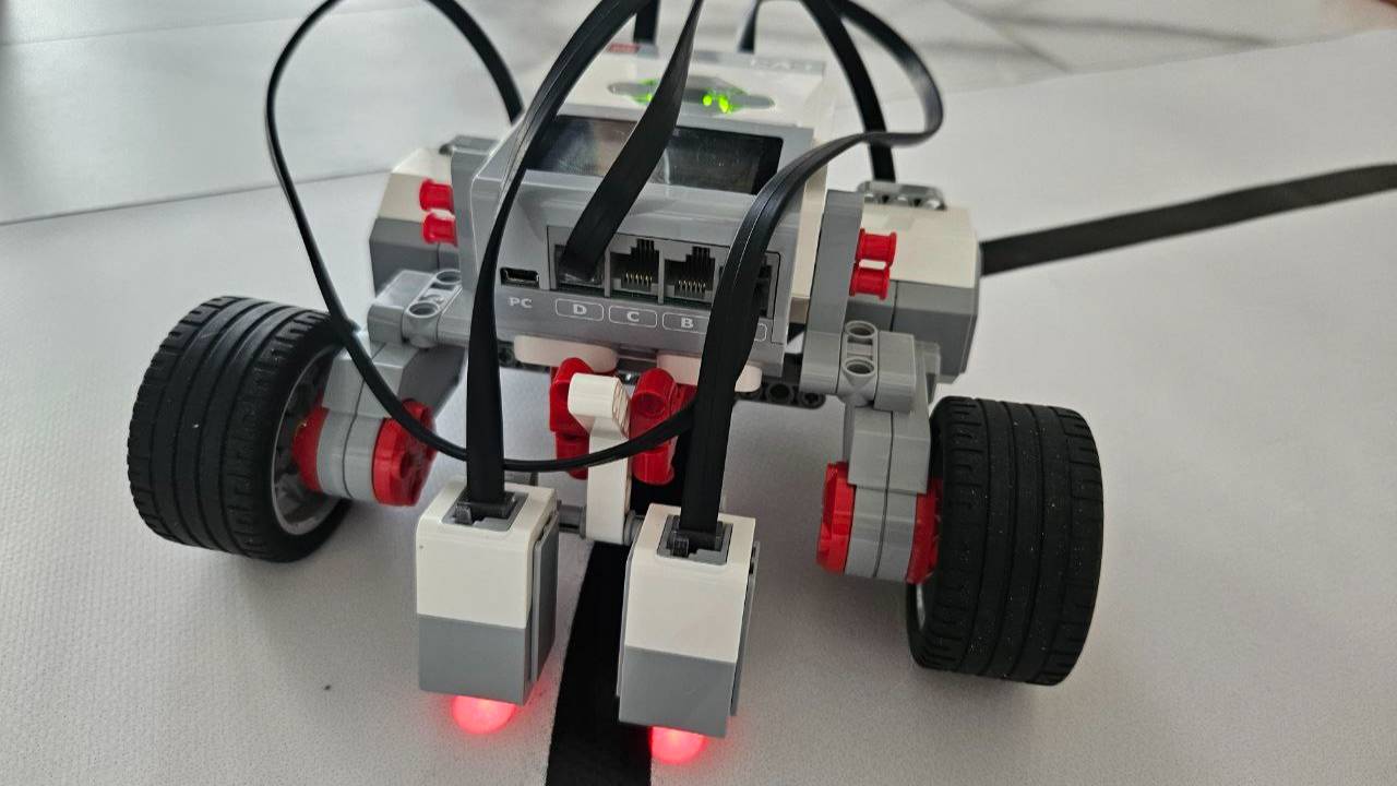 Lego mindstorms - идем по линиям