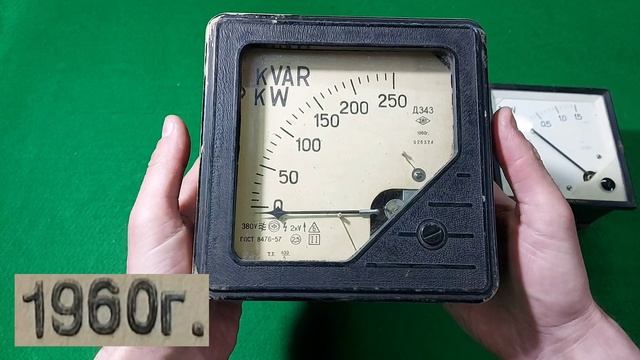 Электроизмерительные приборы СССР. Часть 1. Ваттметры, варметры.