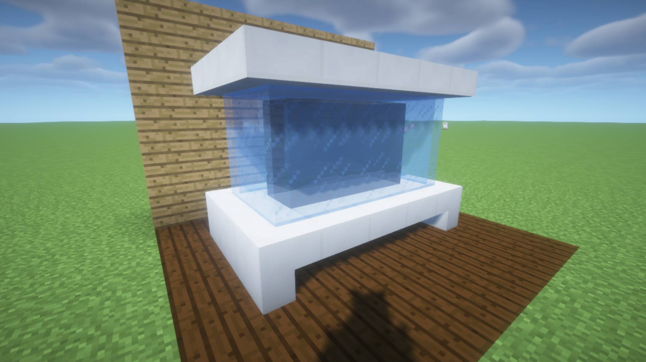 АКВАРИУМ В МАЙНКРАФТ! Необычная декорация для дома!