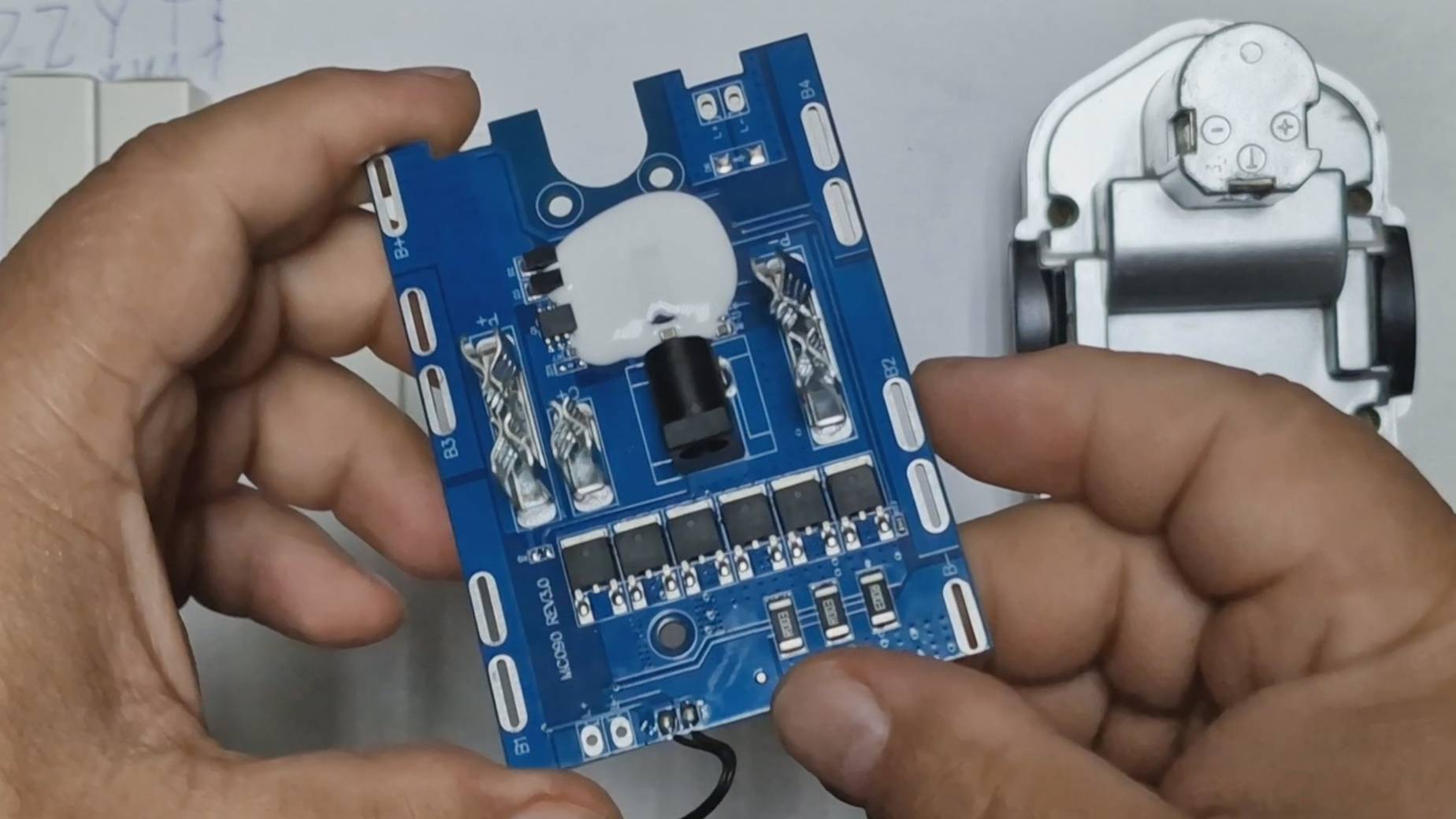 Новая плата BMS. Переделка батареи на литий