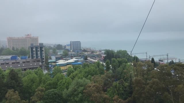 Отдых Адлер, корпус Дельфин. Прогулка по вечернему городу. Обзор номера.